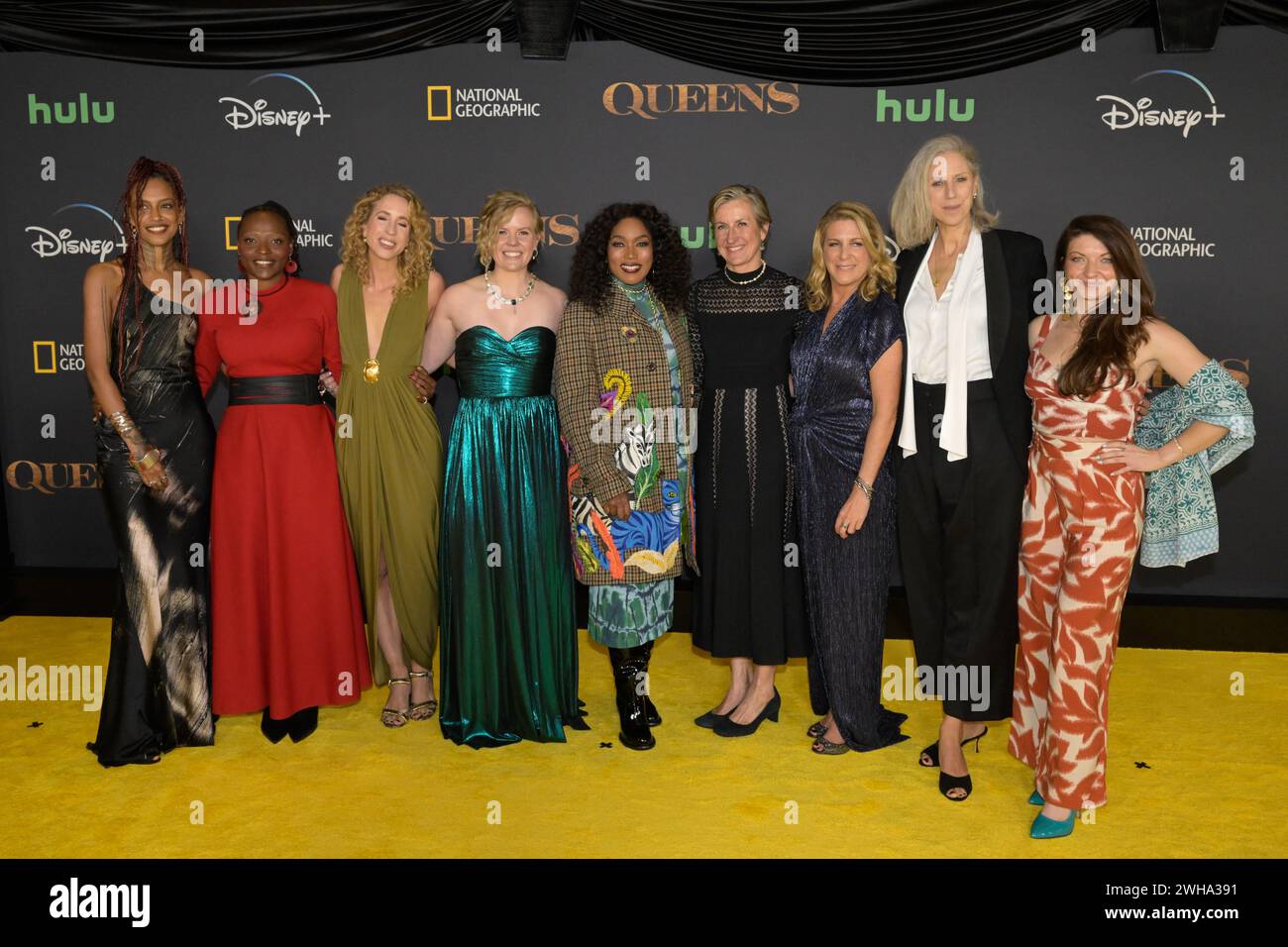Hollywood, California, USA. 08th Feb, 2024. (L-R) Alewya, Faith Musembi ...