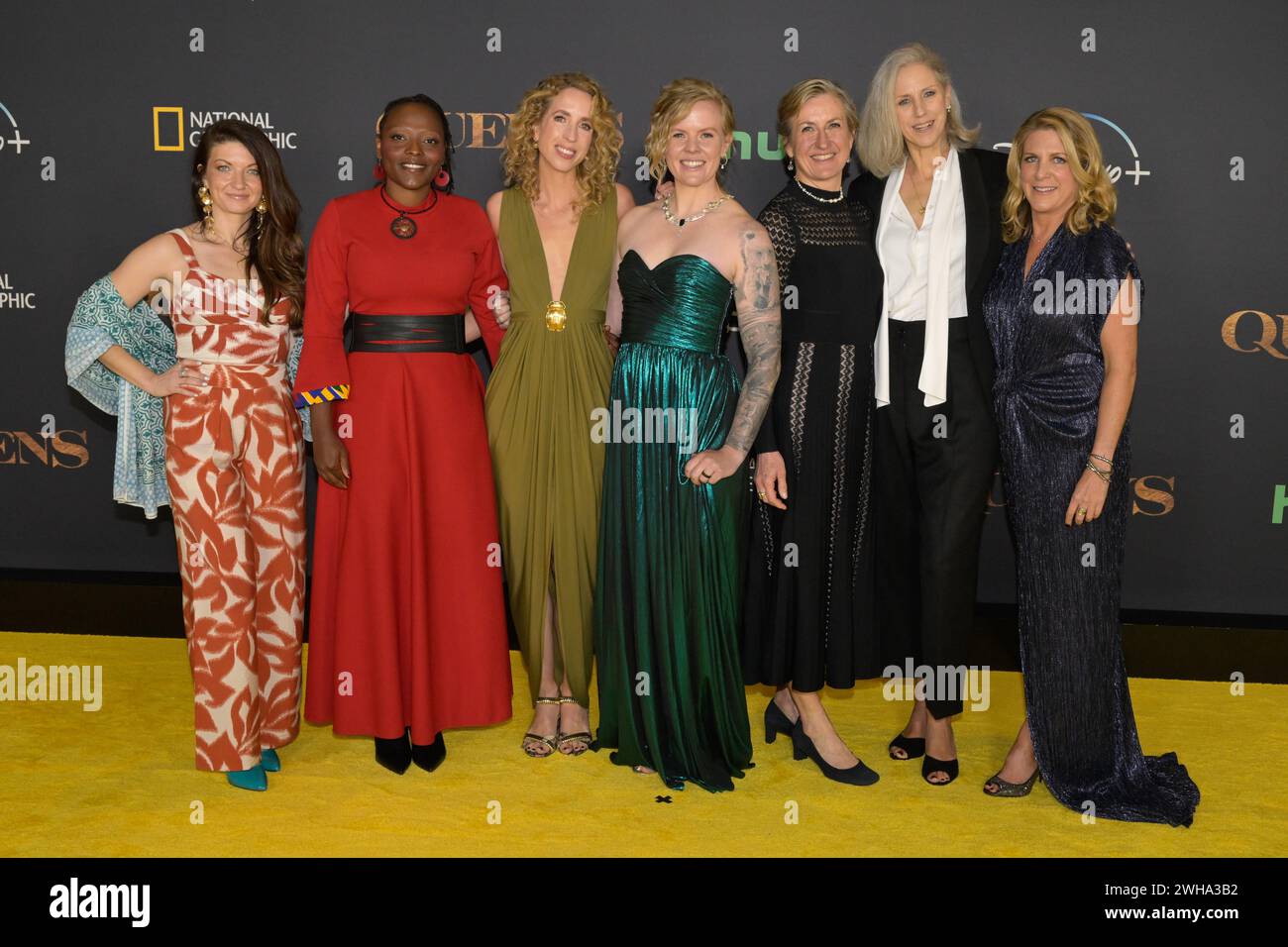 Hollywood, California, USA. 08th Feb, 2024. (L-R) Jen Guyton, Faith ...