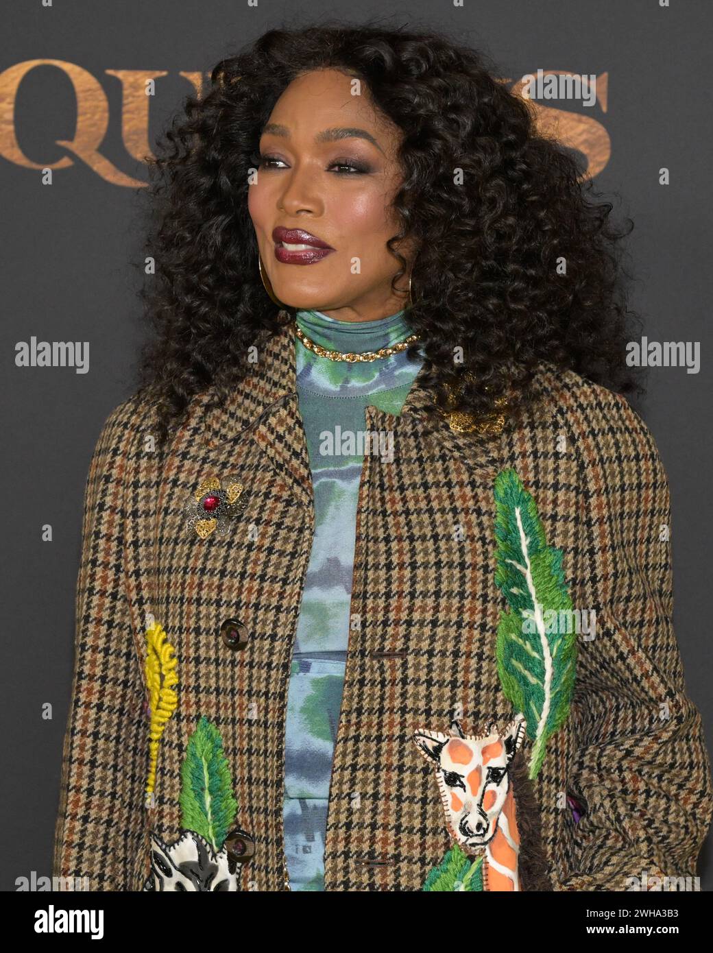 February 8, 2024, Los Angeles, California, United States: Angela ...