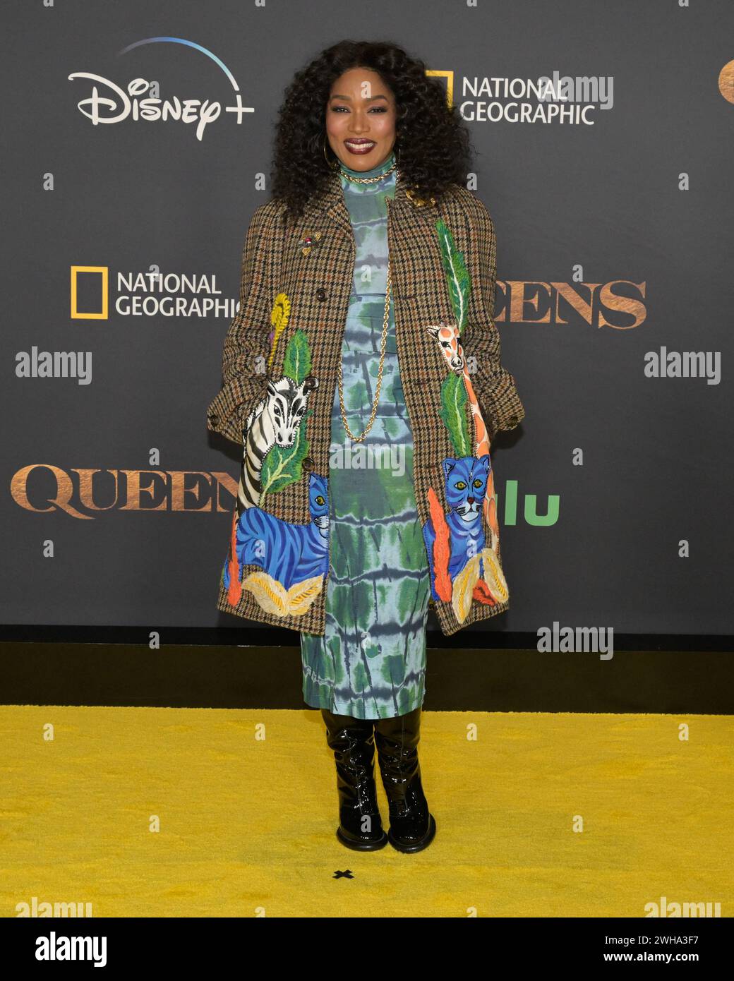 February 8, 2024, Los Angeles, California, United States: Angela ...