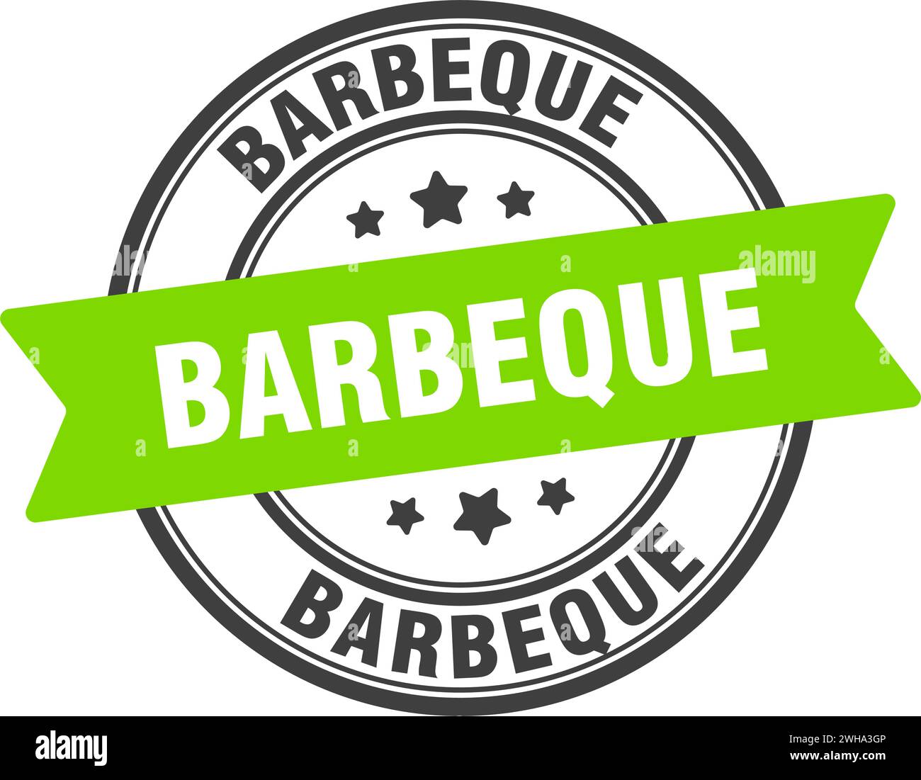 barbeque stamp. barbeque round sign. label on transparent background ...