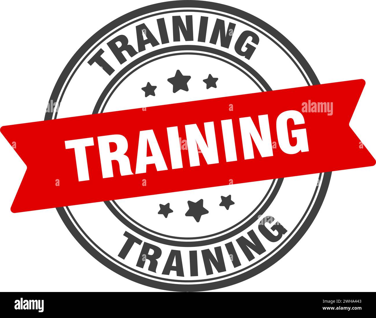 training stamp. training round sign. label on transparent background ...