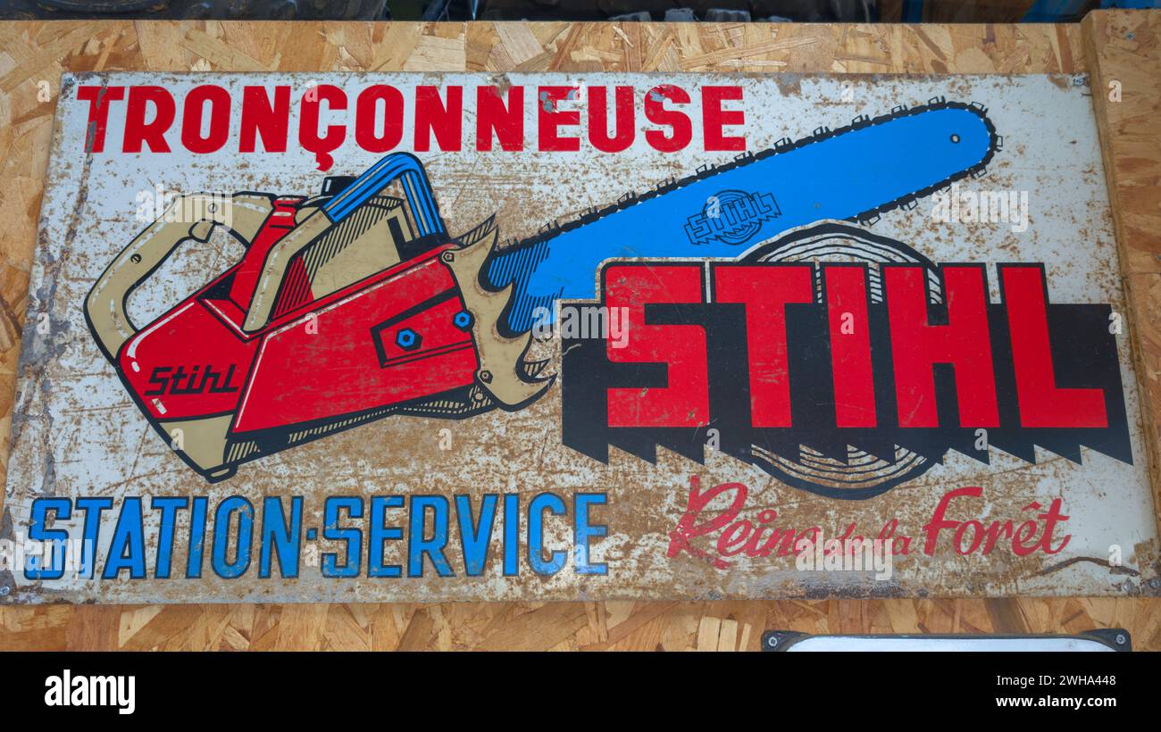 Bordeaux , France - 02 07 2024 : Stihl logo sign and brand text of shop ...