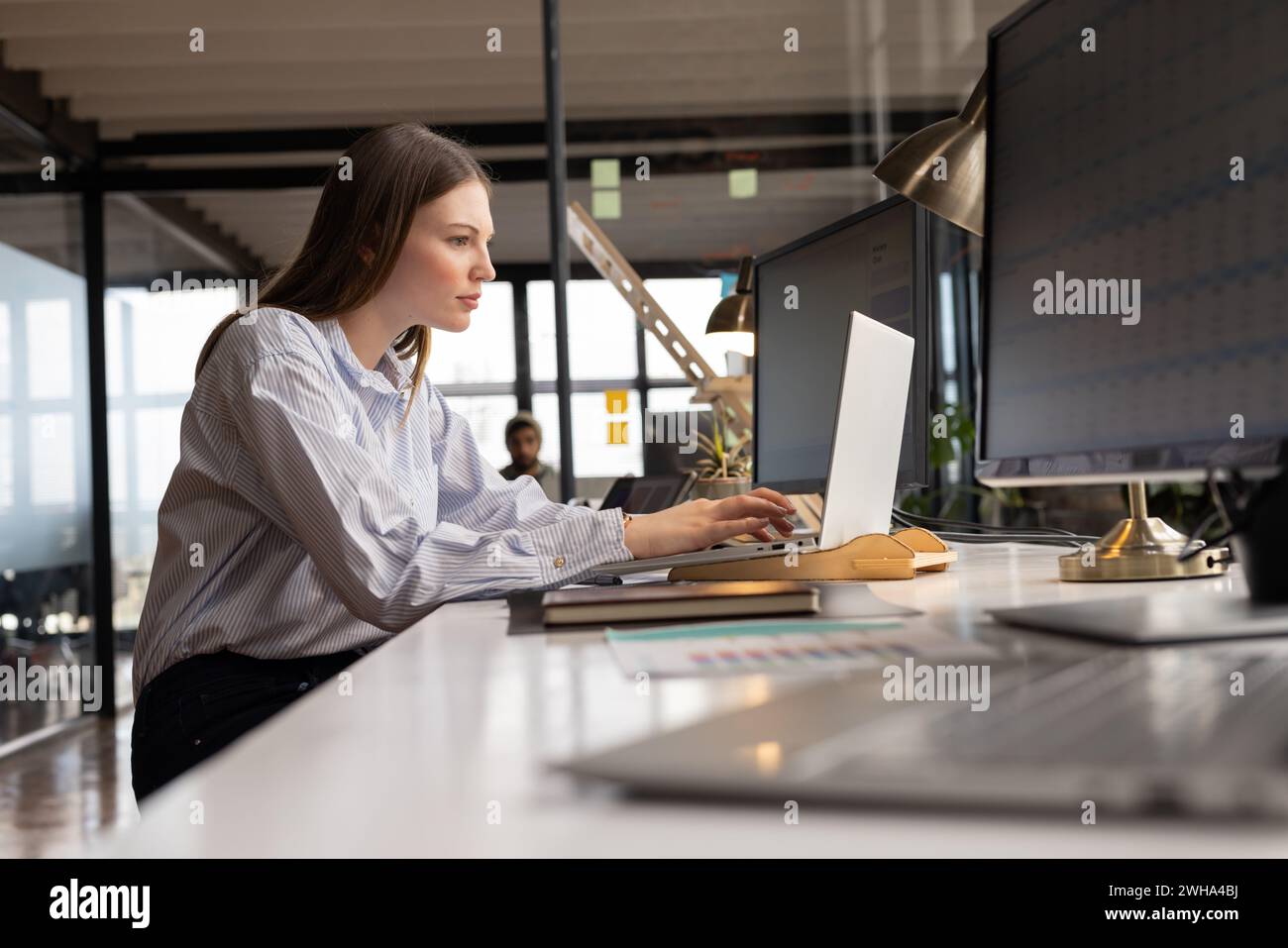 Work diligently hi-res stock photography and images - Alamy