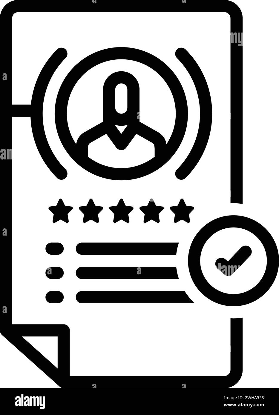 Icon for accepting,submit Stock Vector Image & Art - Alamy