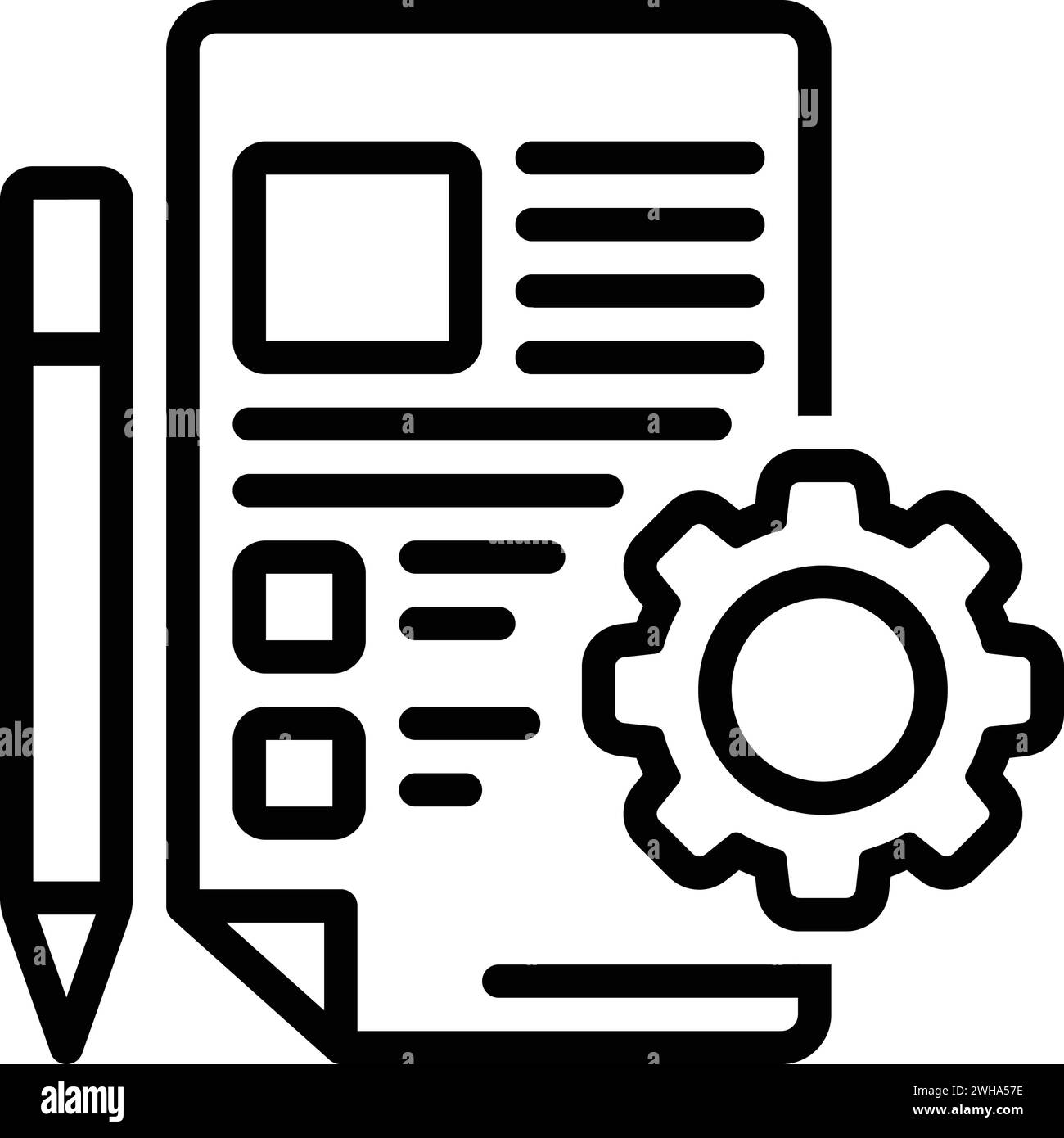 Specifications Stock Vector Images - Alamy