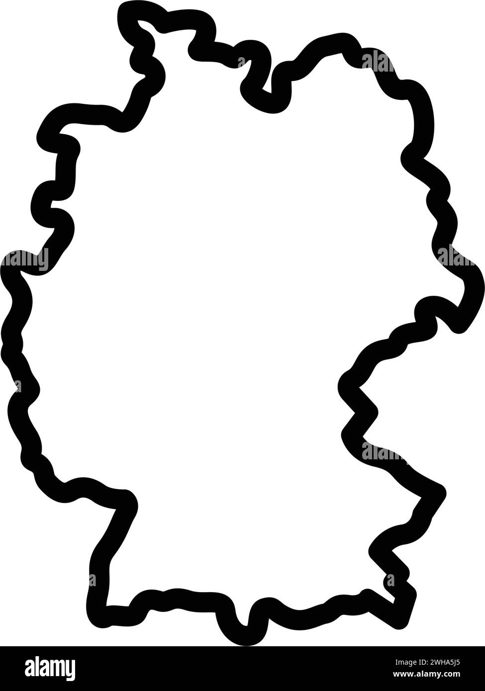 Icon for german,map Stock Vector Image & Art - Alamy