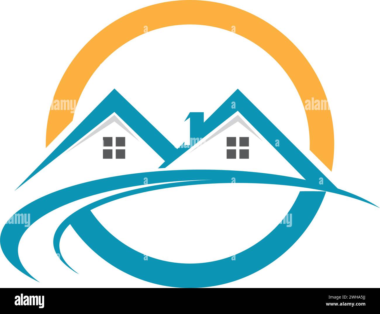 Real Estate , Property and Construction Logo design for business ...