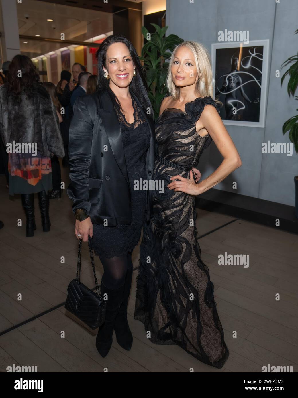Jessica Marinaro and Indira Cesarine attends Indira Cesarine Lumiere ...