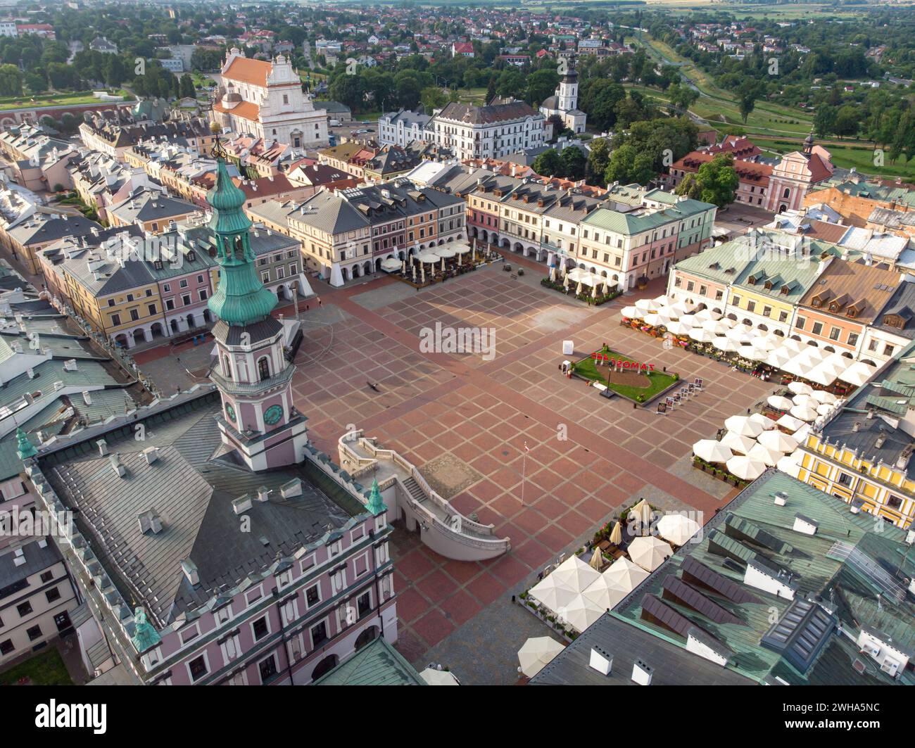Zamosc is one of the most beautiful historic cities in eastern Poland ...