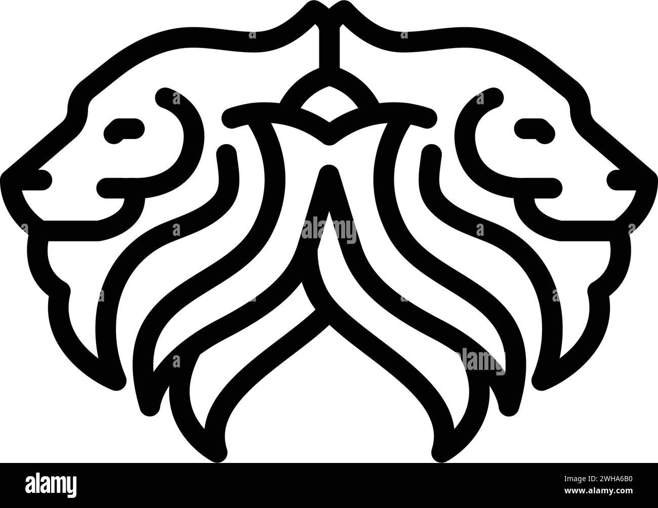 Icon for lions,face Stock Vector Image & Art - Alamy