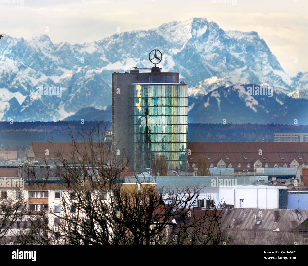 Die Munich-Föhn-Towers München, Mercedes-Benz will seine konzerneigenen ...