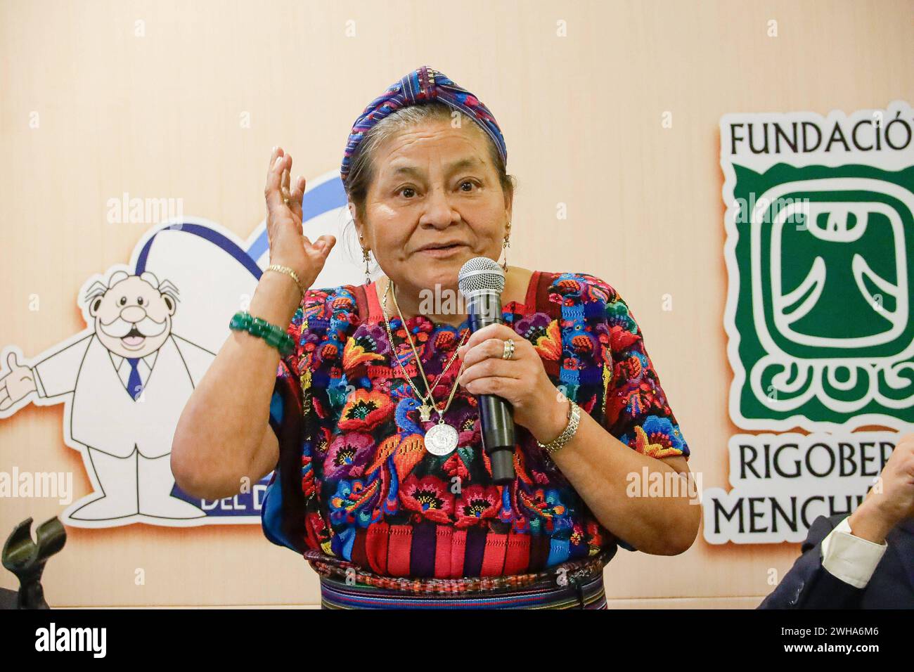 Rigoberta menchu hi-res stock photography and images - Alamy
