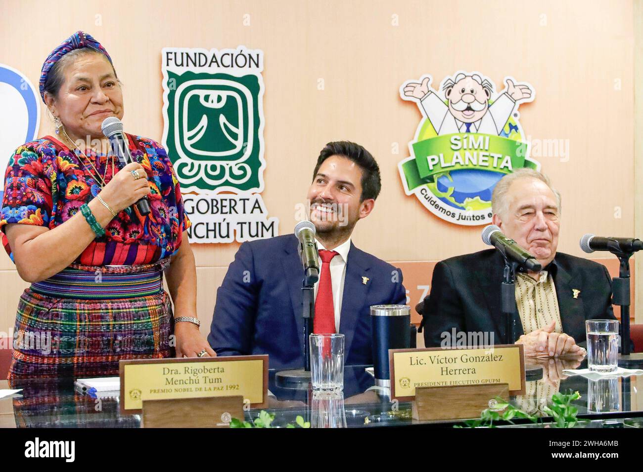 Rigoberta Menchu Tum, Former Nobel Peace Prize Visit Mexico February 7 ...