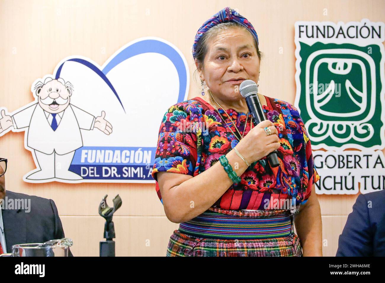 Rigoberta Menchu Tum, Former Nobel Peace Prize Visit Mexico February 7 ...