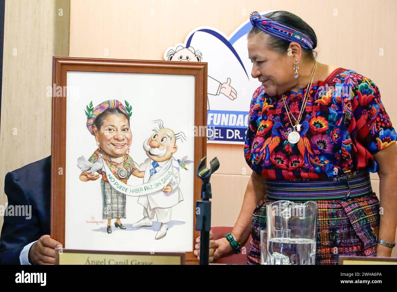 Rigoberta Menchu Tum, Former Nobel Peace Prize Visit Mexico February 7 ...