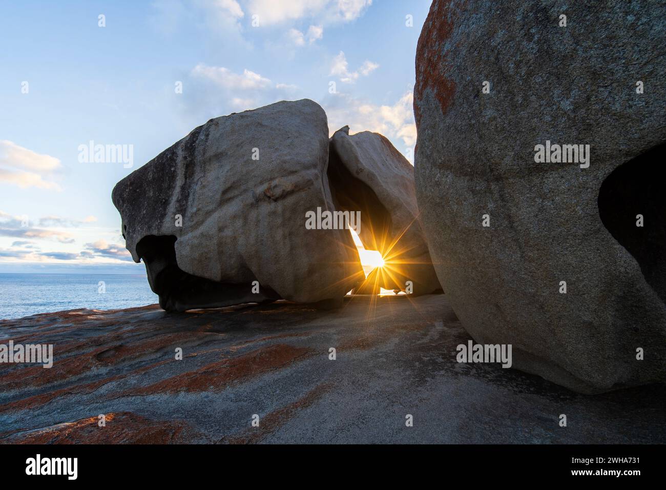 Remarkable Rocks in Flinders Chase National Park. Kangaroo Island ...
