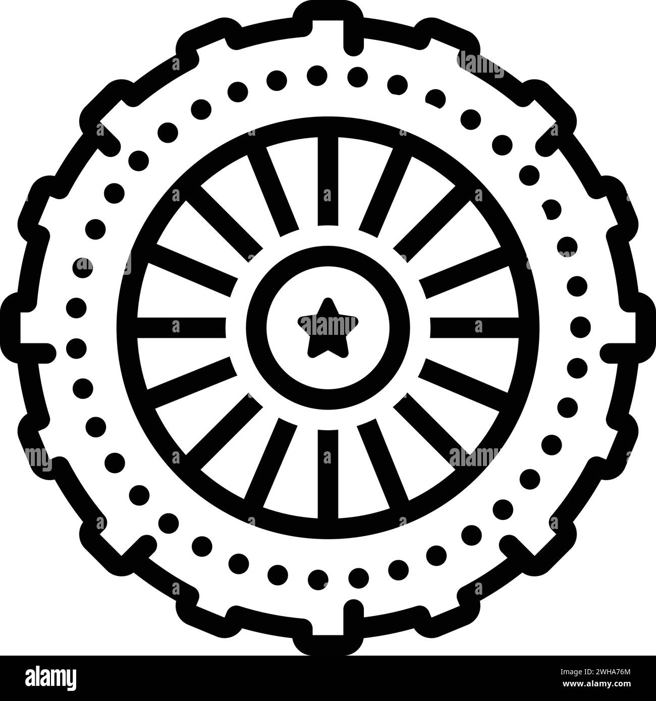 Icon for wheel,wagon Stock Vector Image & Art - Alamy