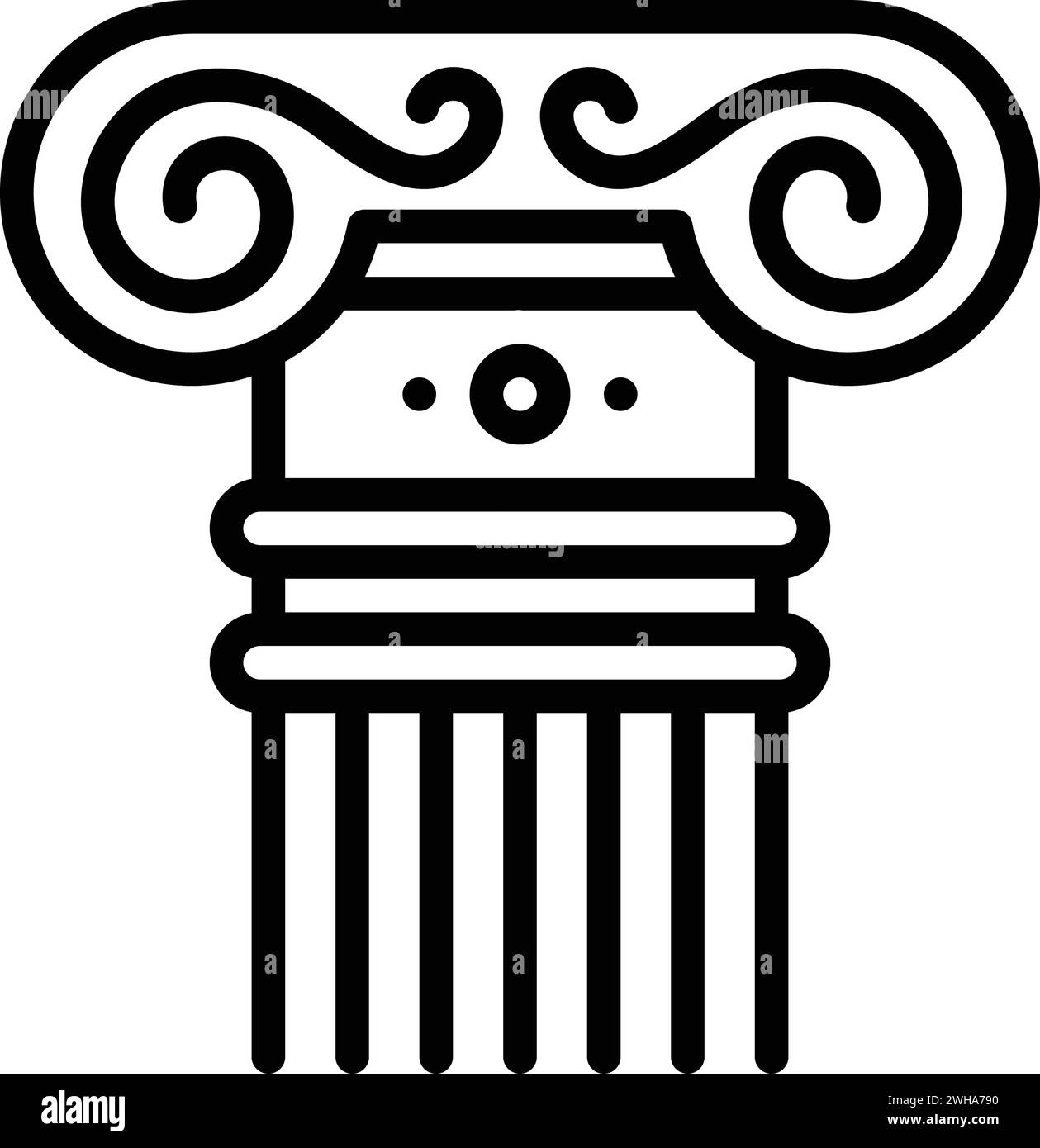 Icon for column,ancient Stock Vector Image & Art - Alamy