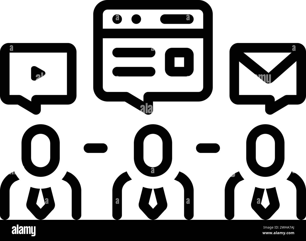 Icon for syndication,combination Stock Vector Image & Art - Alamy