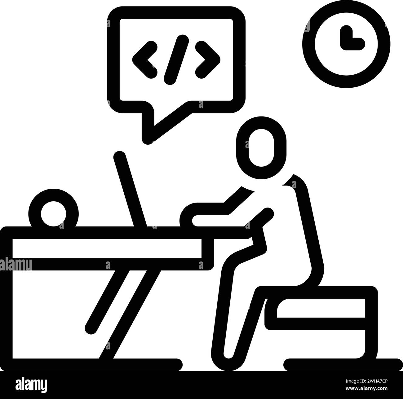 Developer working Black and White Stock Photos & Images - Alamy