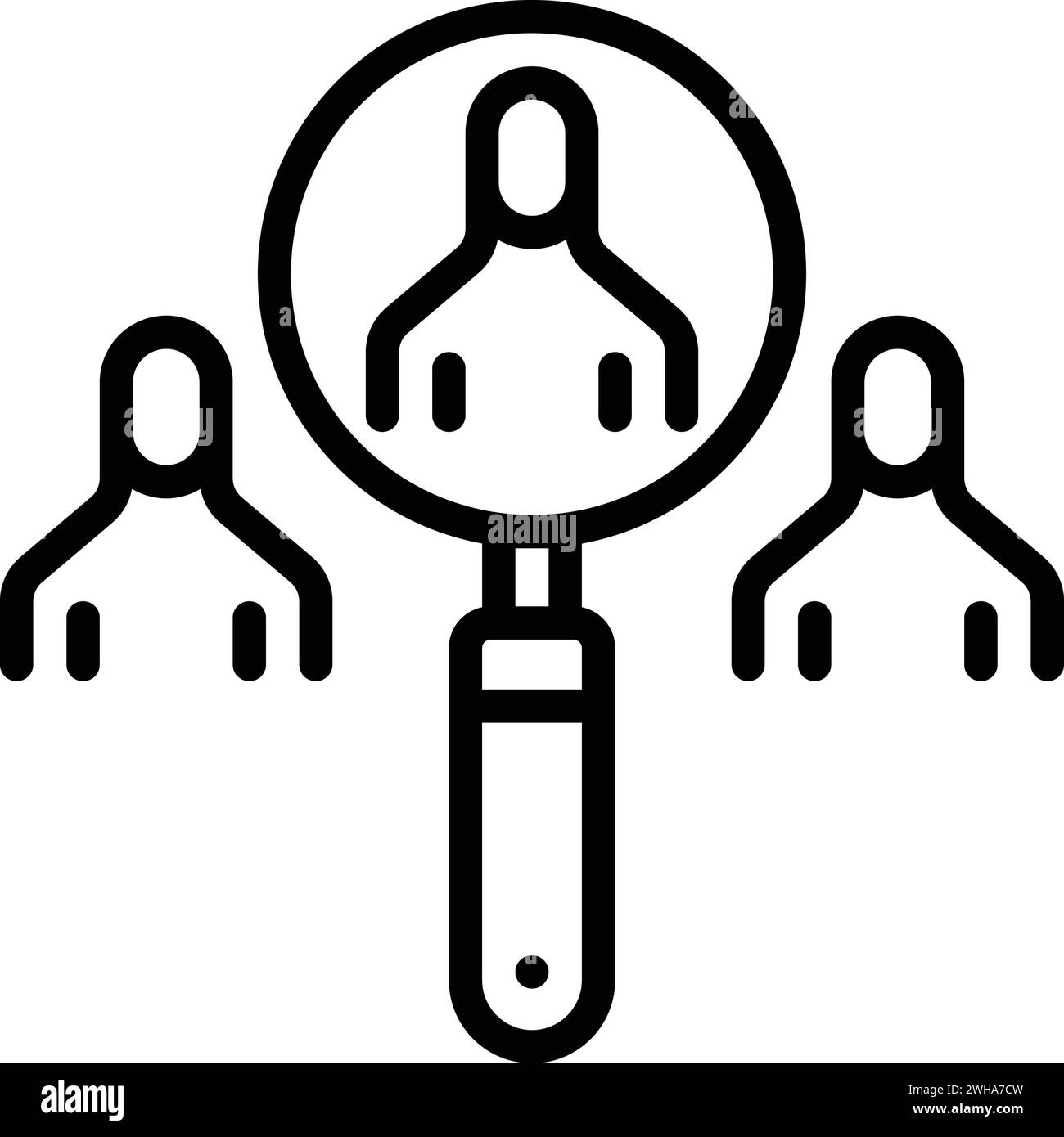 Icon for identify,discern Stock Vector Image & Art - Alamy