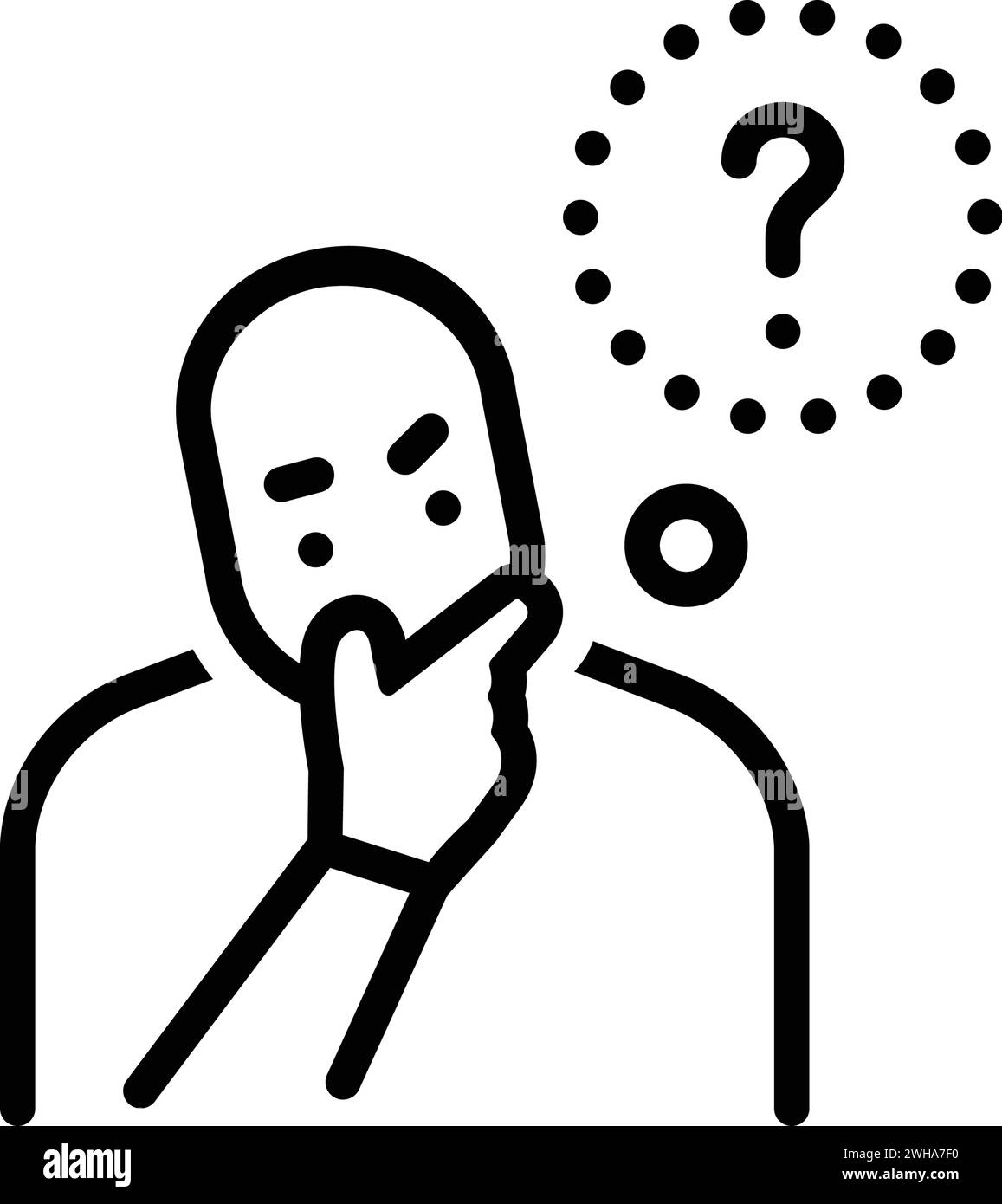 Icon for wonder,confusion Stock Vector Image & Art - Alamy