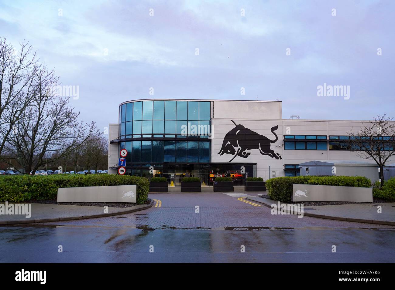 A general view of the Red Bull Technology Campus in Milton Keynes ...