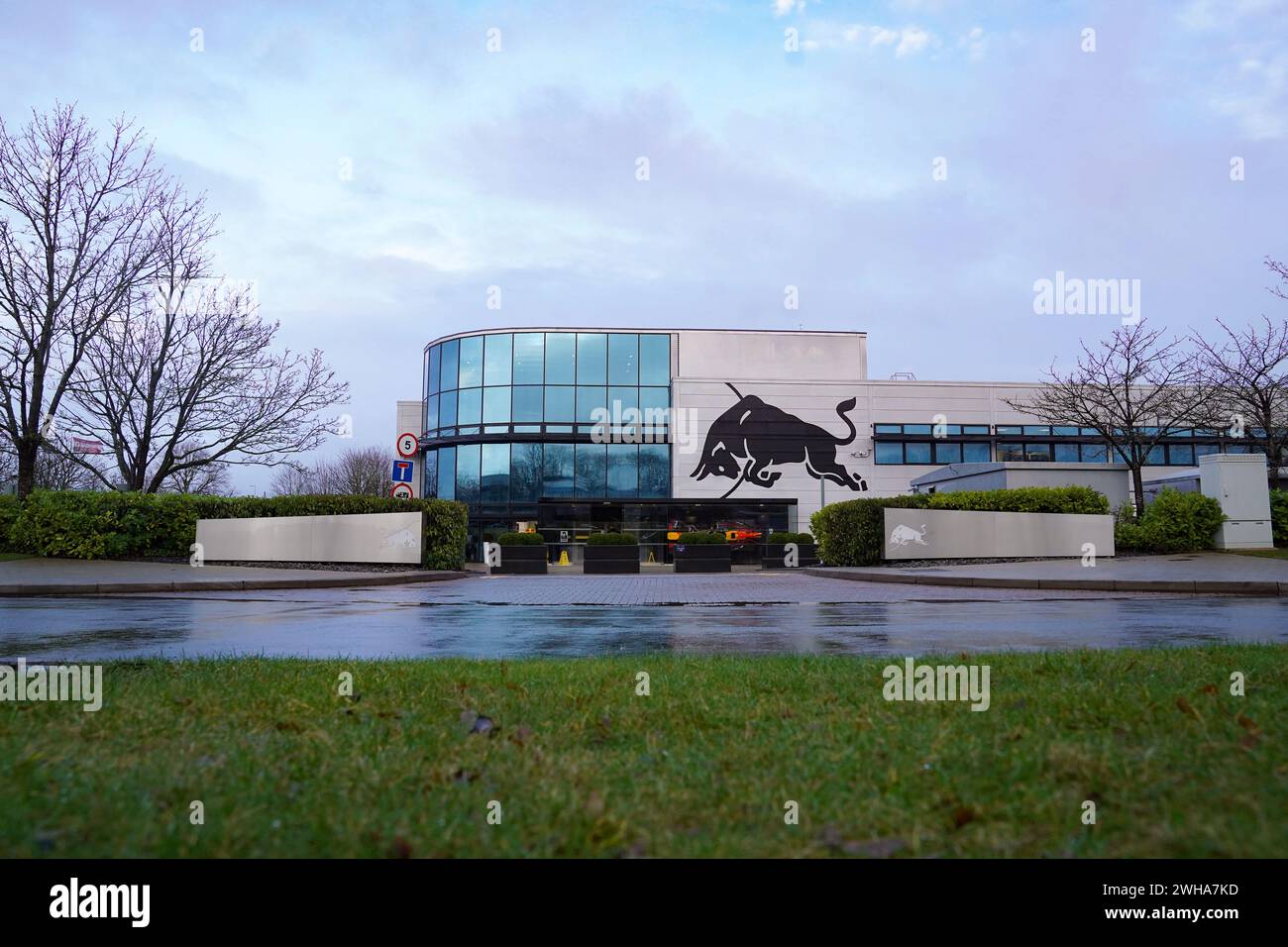 A general view of the Red Bull Technology Campus in Milton Keynes ...