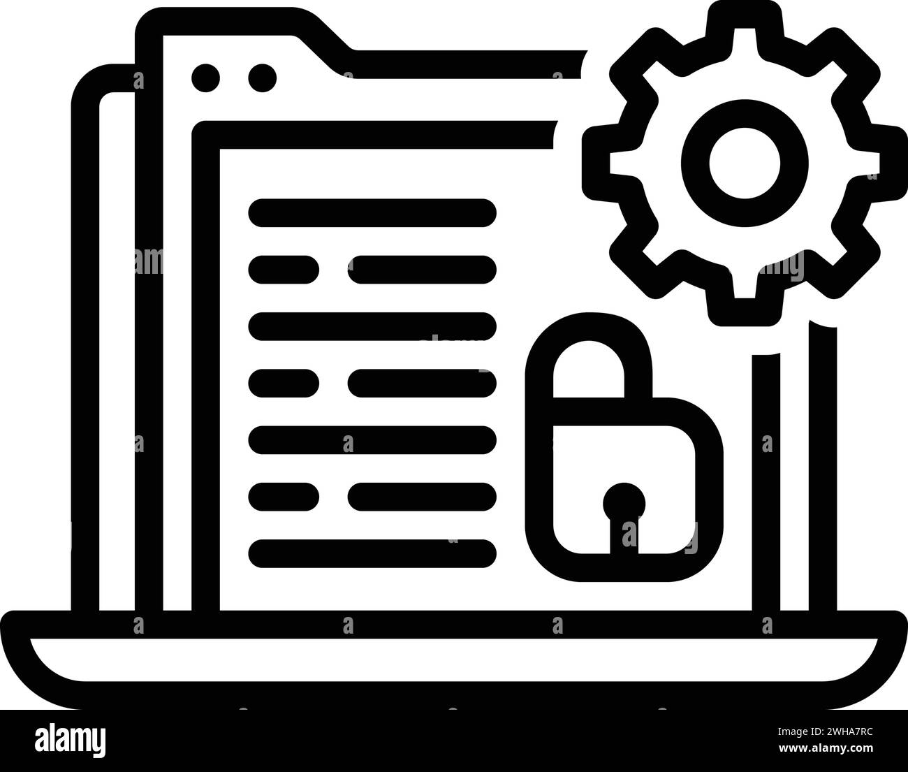 Proprietary security Stock Vector Images - Alamy