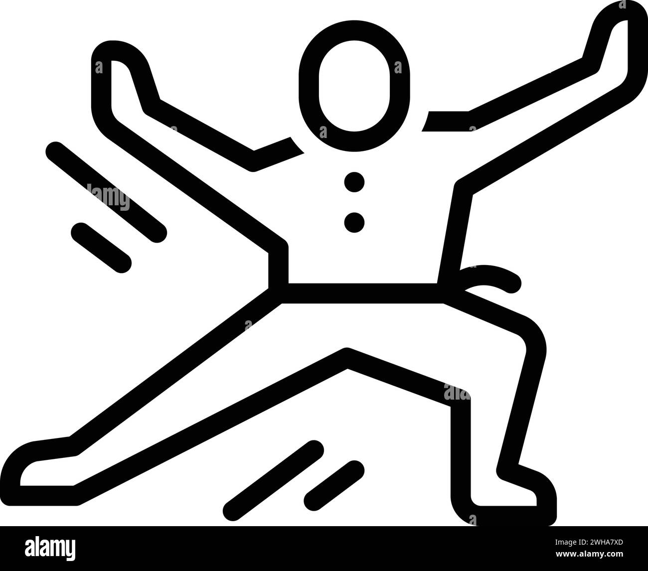 Icon for chi,tai chi,kungfu Stock Vector Image & Art - Alamy