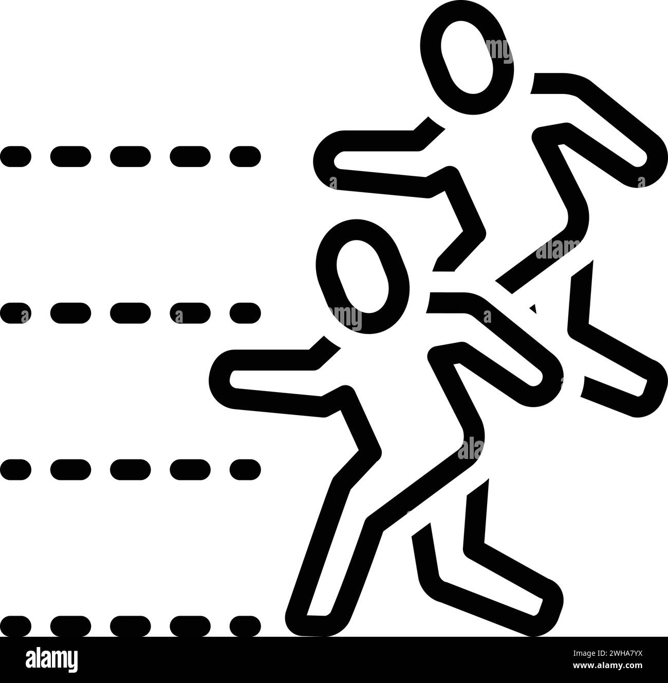 Athlete competing Black and White Stock Photos & Images - Alamy