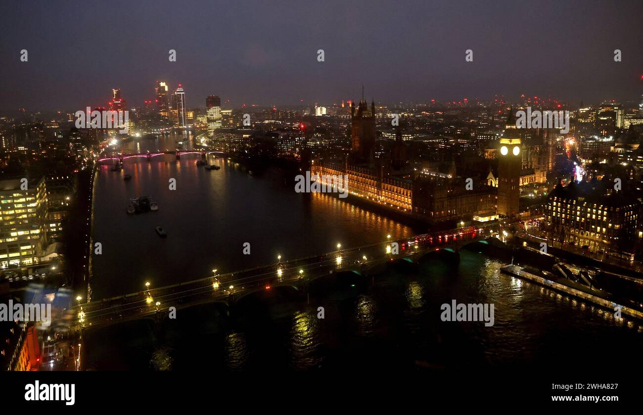 London, UK. 8th Feb, 2024. This photo taken on Feb. 8, 2024 shows a ...