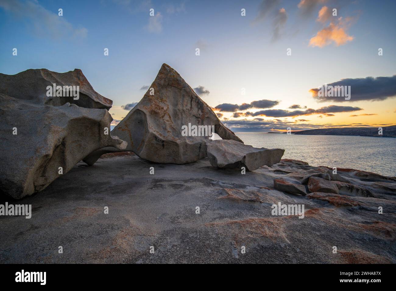 Remarkable Rocks in Flinders Chase National Park. Kangaroo Island ...