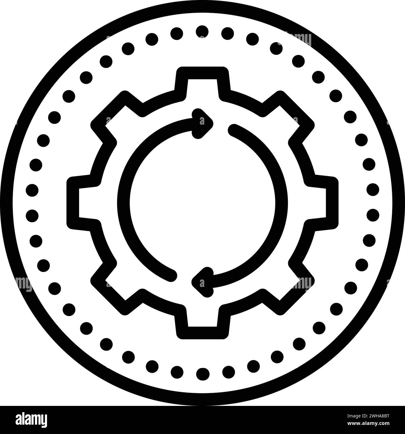 Icon for recovery,gear Stock Vector Image & Art - Alamy
