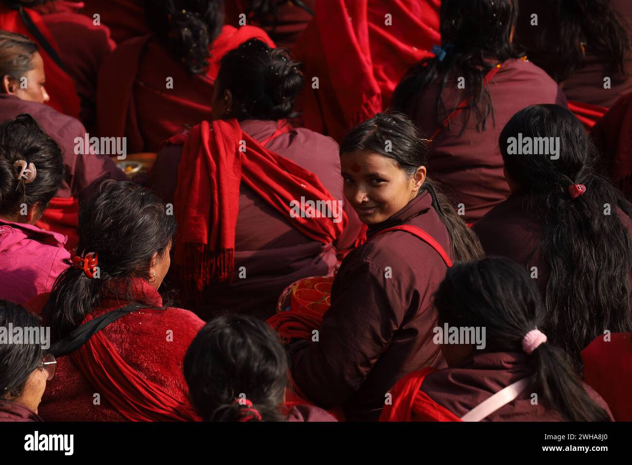 Nepal s ardous month long Swosthani Brata A Nepali Hindu Devotee ...