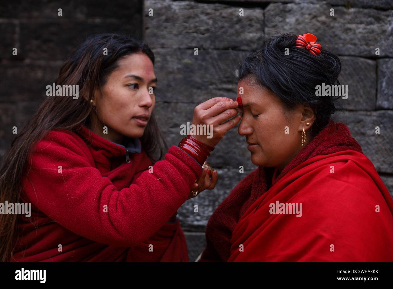 Nepal s ardous month long Swosthani Brata A Nepali Hindu devotee ...