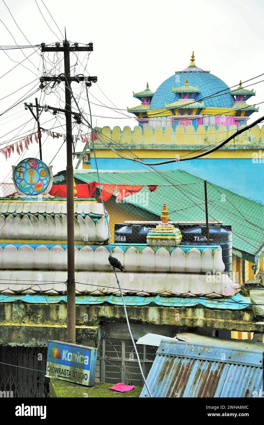 Shiva Hindu Temple, Mall Road, Chowrasta, Darjeeling, West Bengal ...