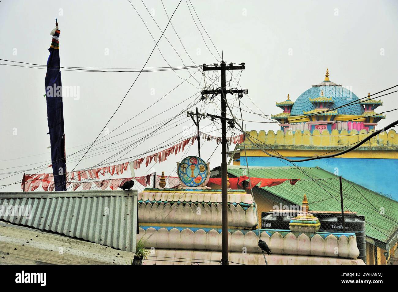 Shiva Hindu Temple, Mall Road, Chowrasta, Darjeeling, West Bengal ...