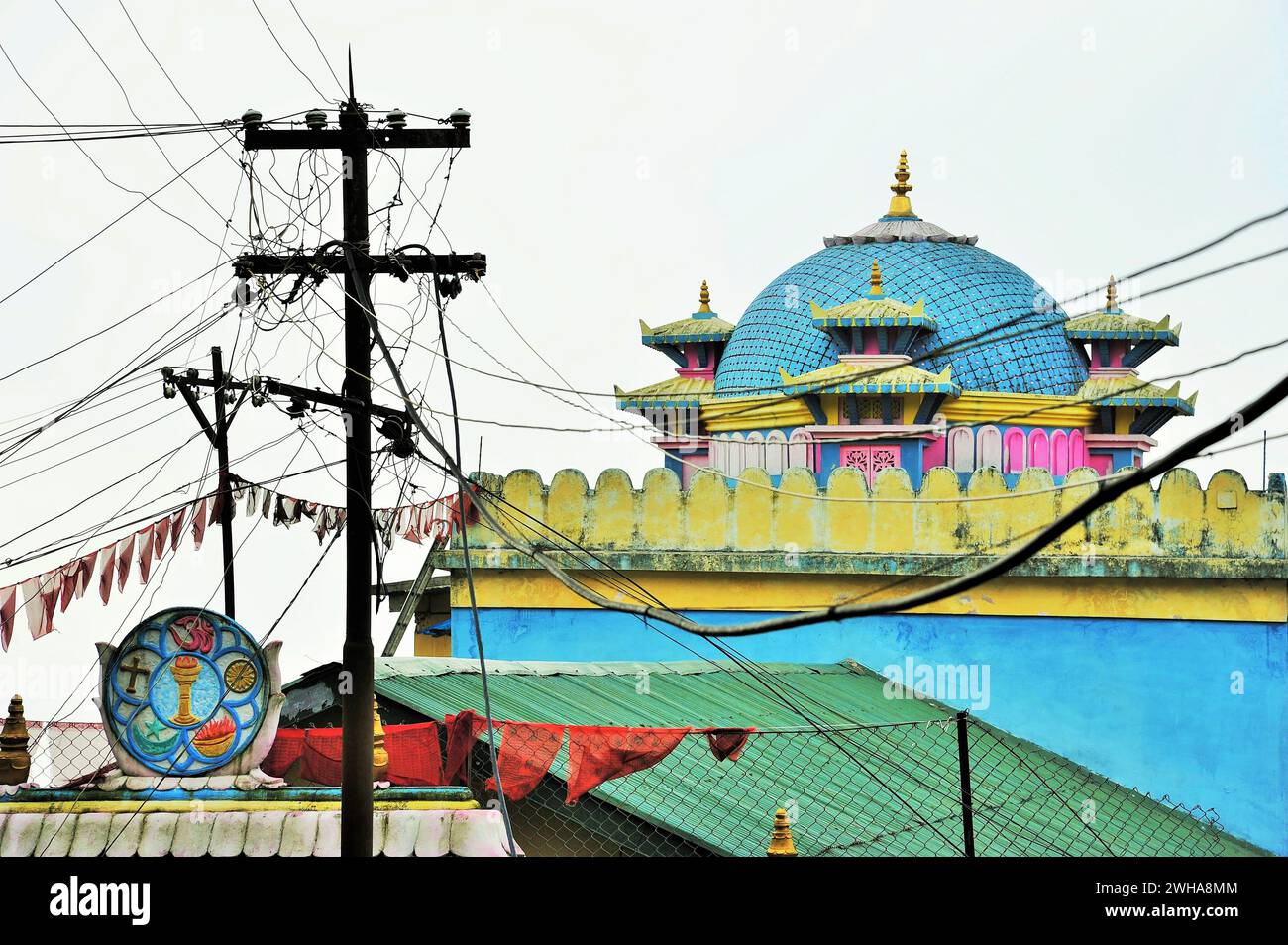 Shiva Hindu Temple, Mall Road, Chowrasta, Darjeeling, West Bengal ...