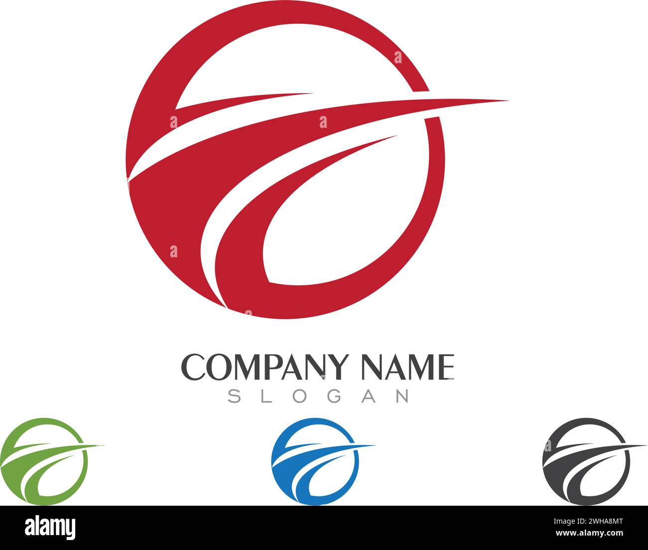 Faster Logo Template vector icon illustration design Stock Vector Image ...