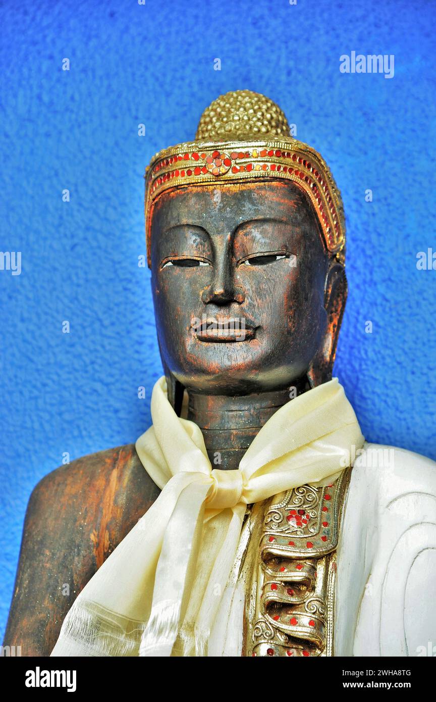 Lord Buddha Statue, Darjeeling, West Bengal, India, Asia Stock Photo ...