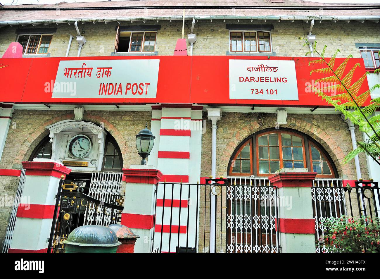 Post Office, Darjeeling, 734101, West Bengal, India, Asia Stock Photo ...