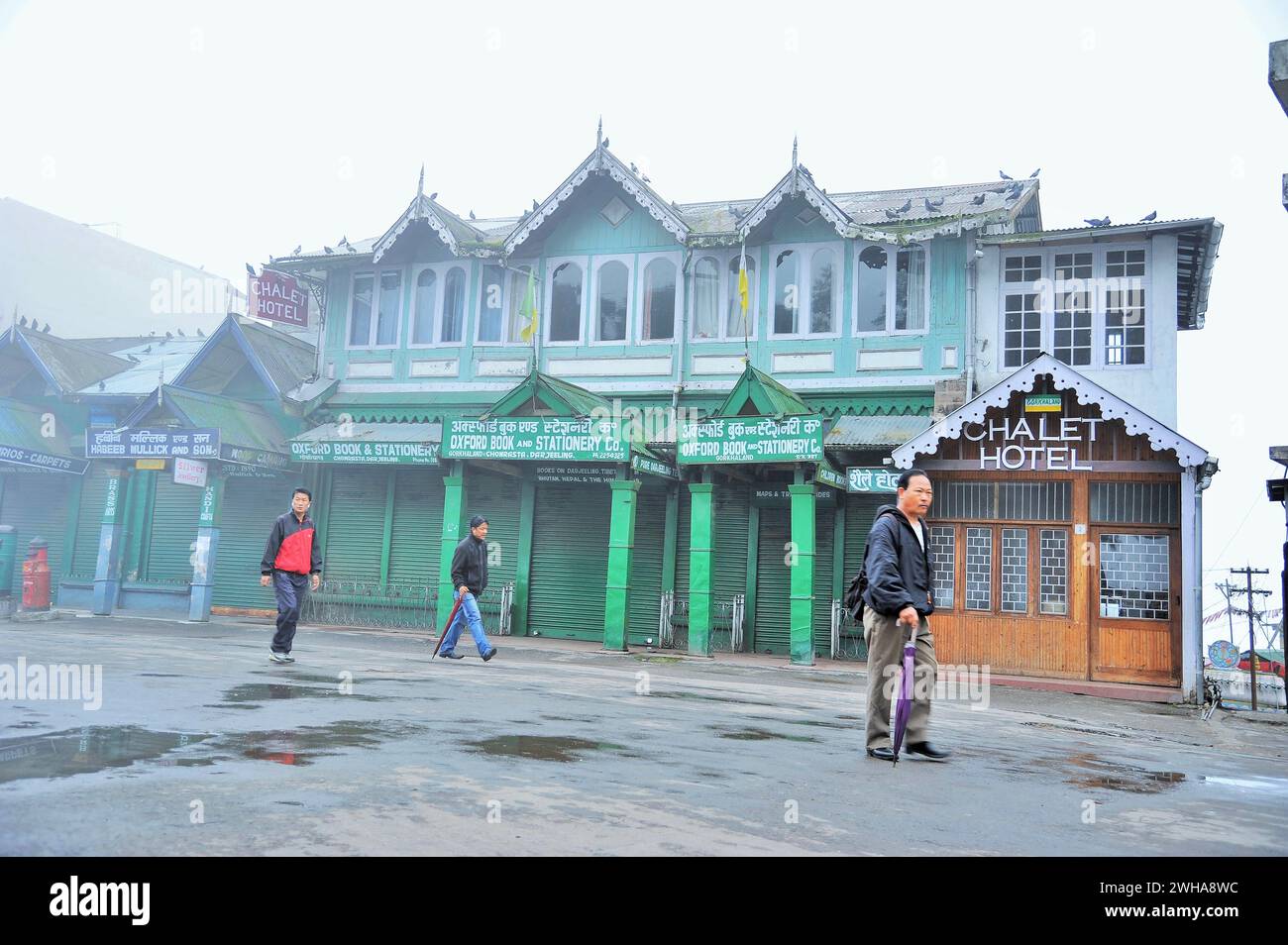 Chalet Hotel, Mall Road, Chowrasta, Darjeeling, West Bengal, India ...