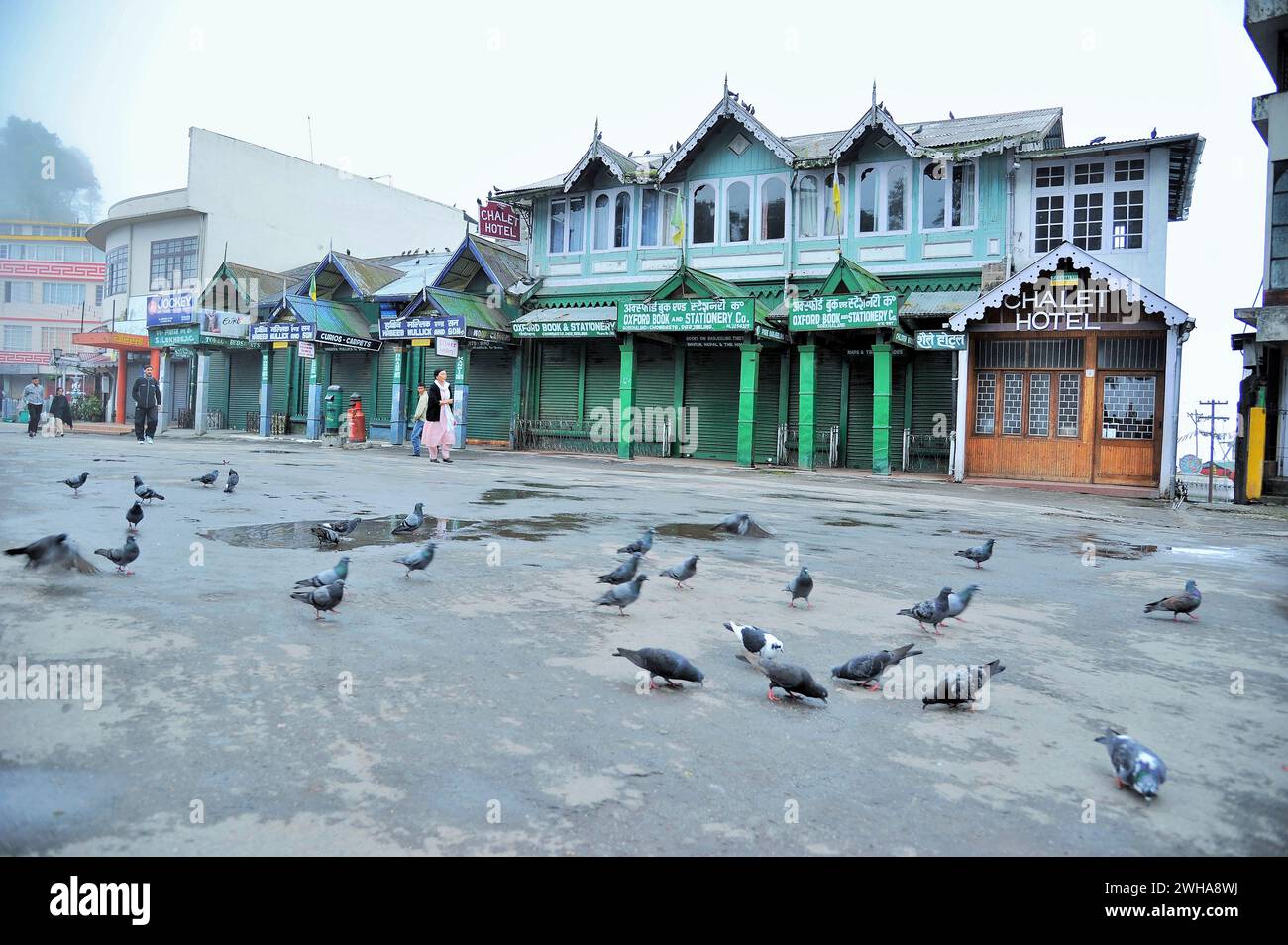 Chalet Hotel, Mall Road, Chowrasta, Darjeeling, West Bengal, India ...
