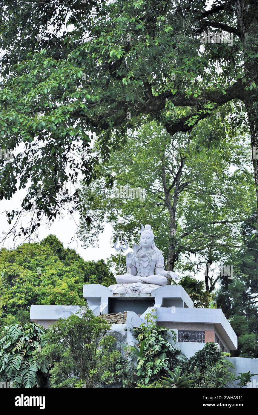 Lord Shiva Statue, Darjeeling, West Bengal, India, Asia Stock Photo - Alamy
