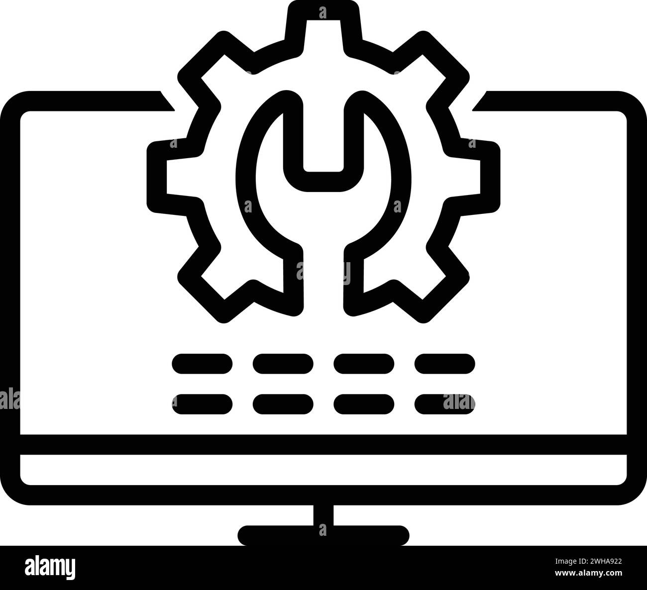 Software configuration Black and White Stock Photos & Images - Alamy