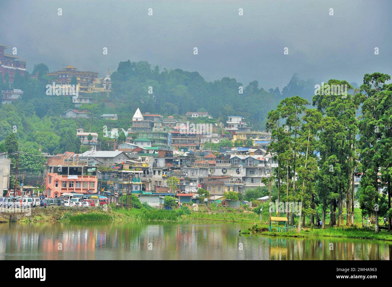Sumendu Lake, Mirik, Darjeeling, West Bengal, India, Asia Stock Photo ...