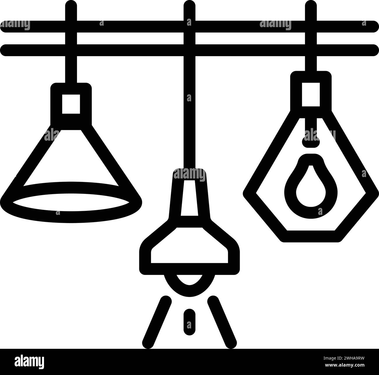 Luminaire light Stock Vector Images - Alamy