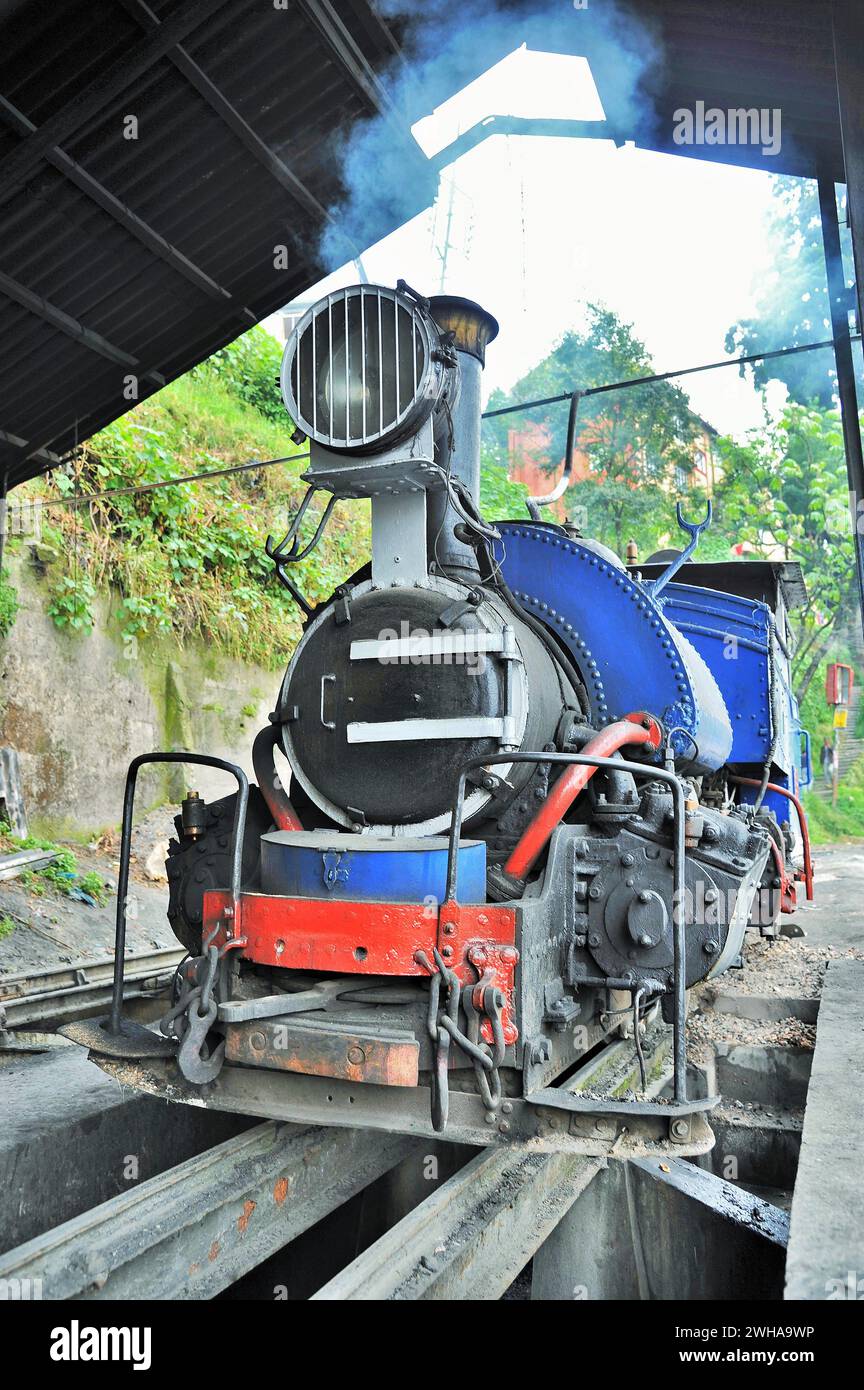 Toy Train Engine, Himalayan Railway, Darjeeling, West Bengal, India ...